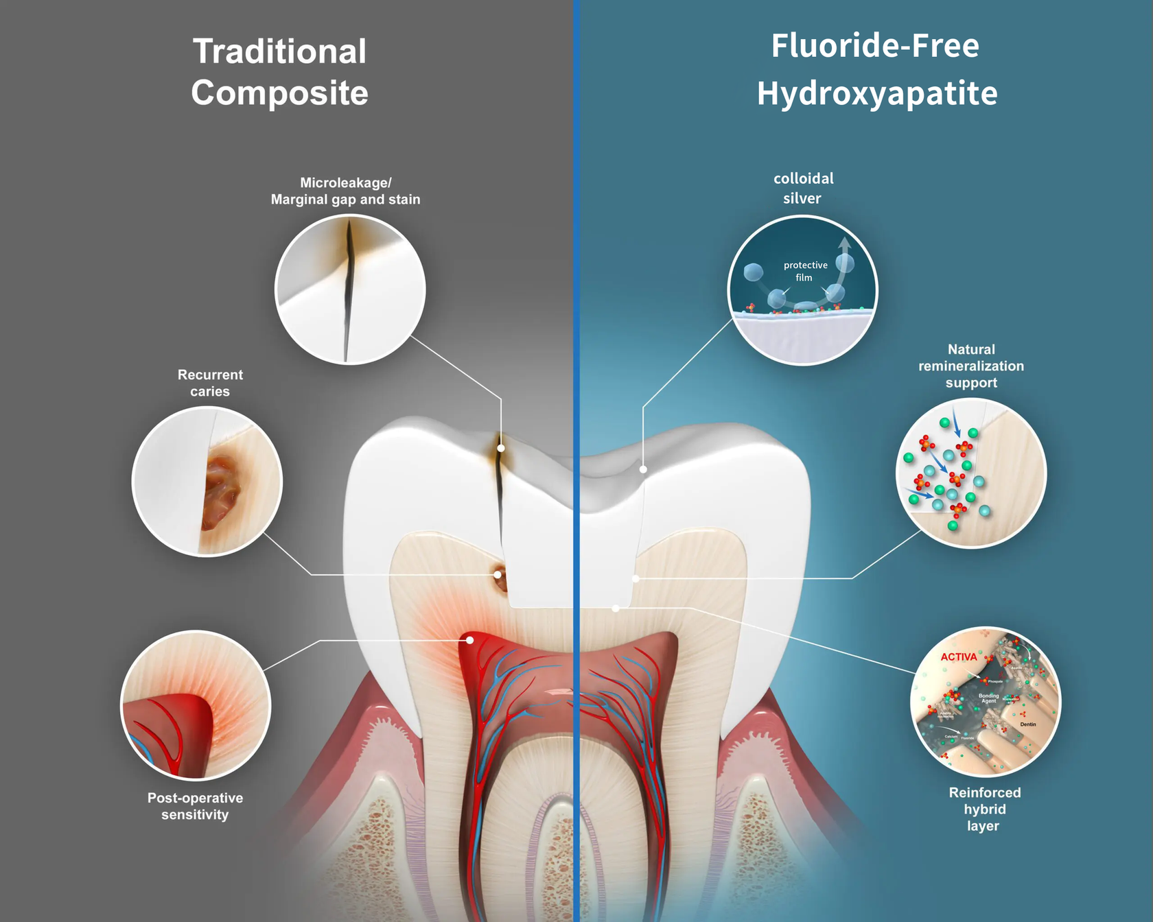 Skavix Fluoride-Free Hydroxyapatite Tooth Armor Drops & Enamel Repair ...